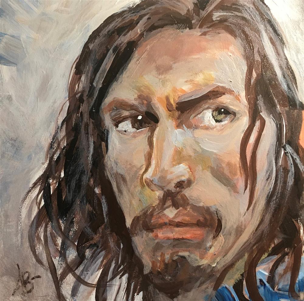 "Adam Driver Portrait" by Annette Balesteri
