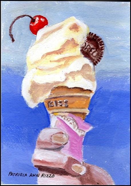 "Ice Cream Cone!" by Patricia Ann Rizzo