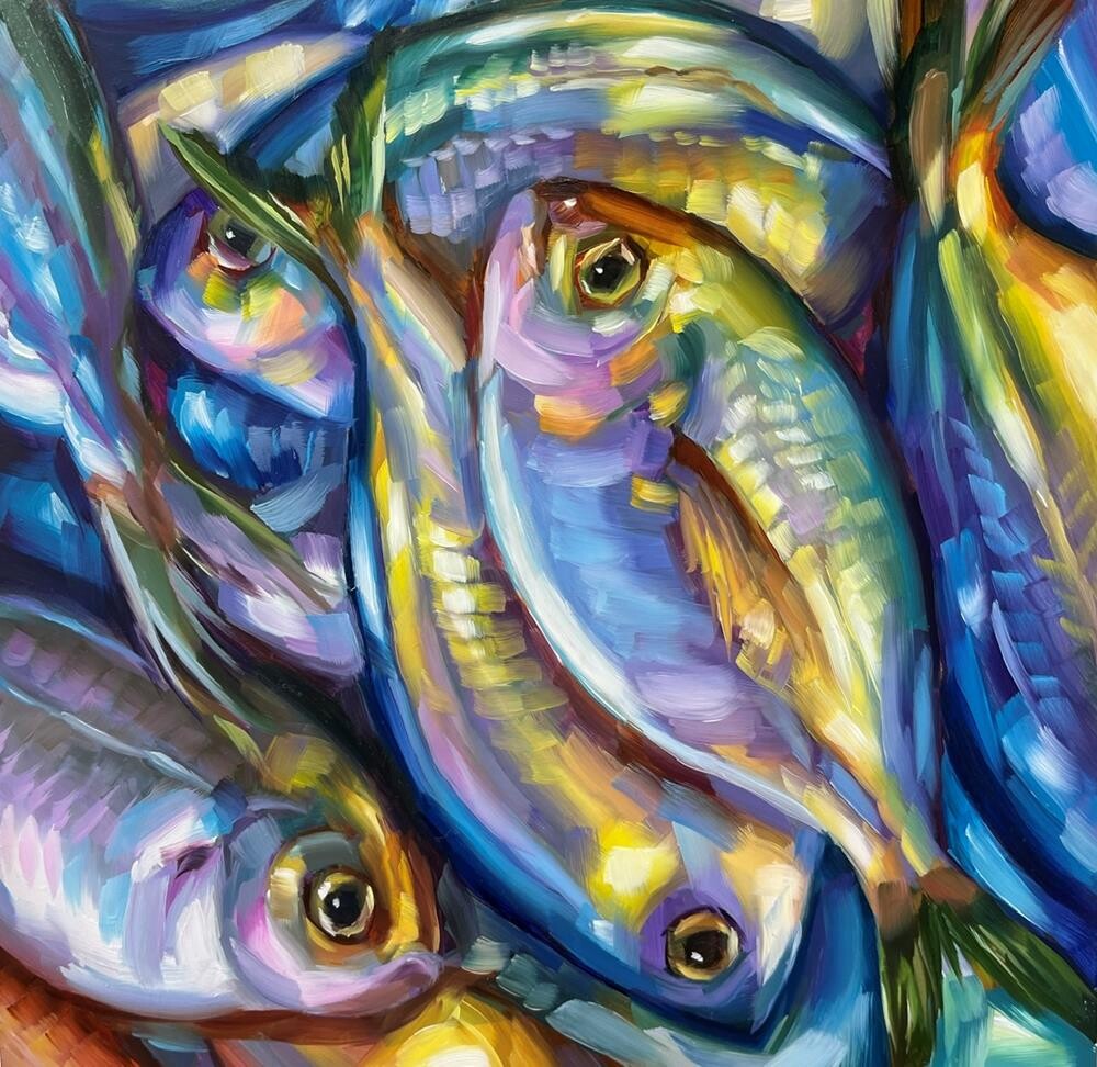 "Fish Study 53" by Holly Storlie