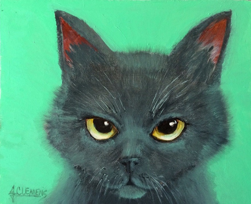 "Catatude" by Jolynn Clemens