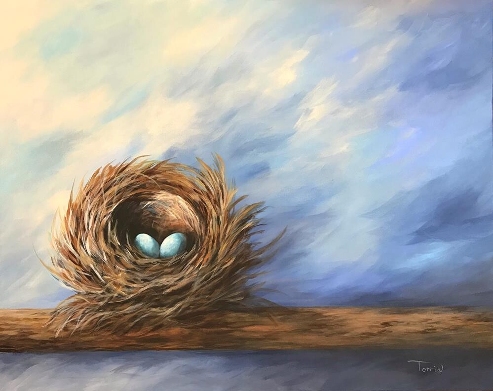 "Robin's Two Eggs" by Torrie Smiley