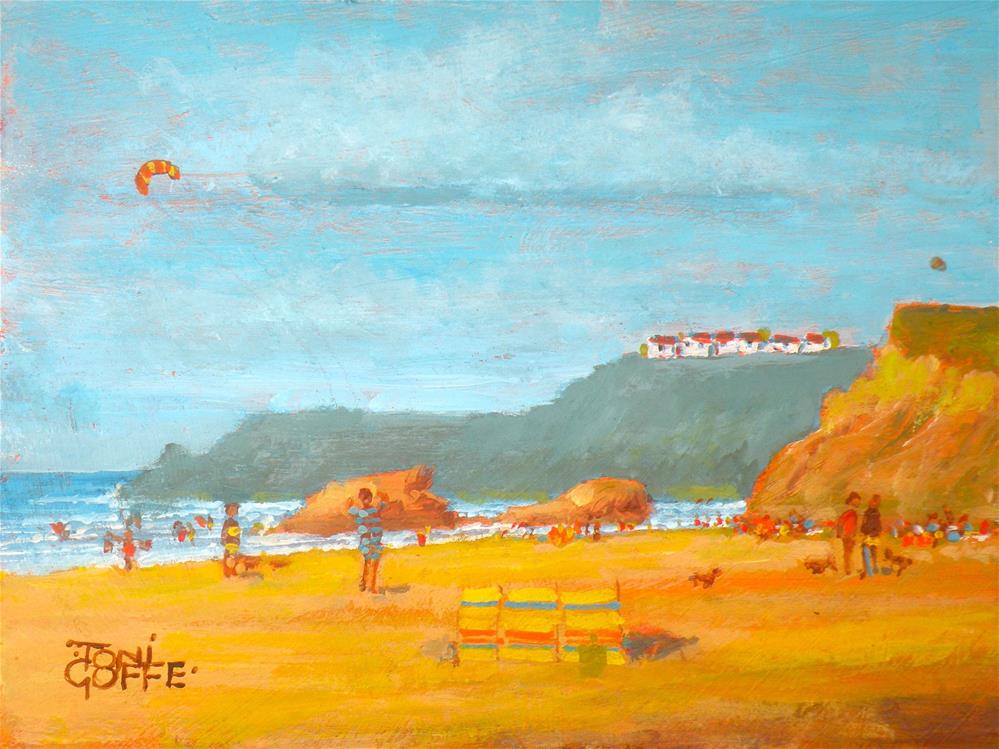 "Widemouth Beach" by Toni Goffe