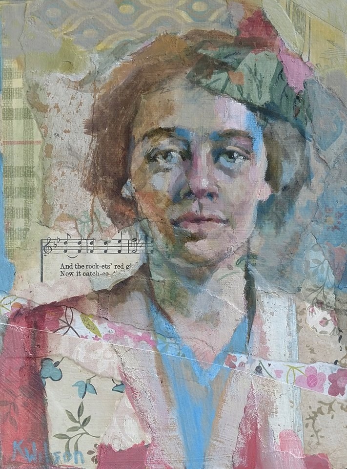 "Blue Flower" by kaTiE wiLsON