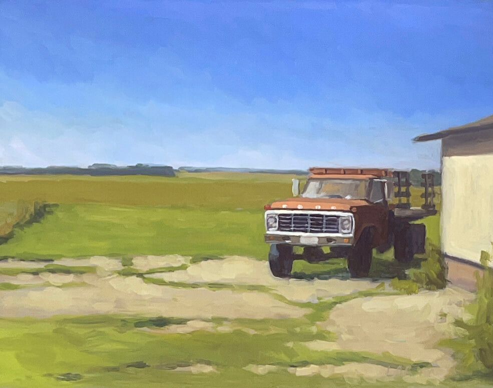 "Behind the Barn" by Eric Larson