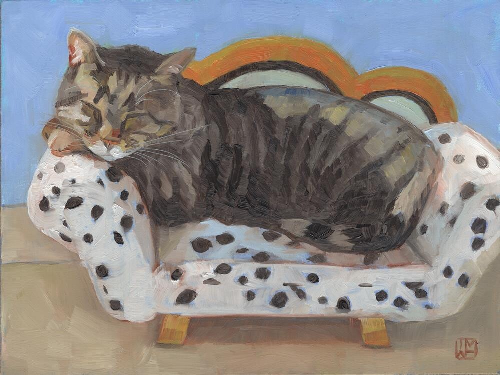 "Couch Kitty" by Tracy Hurley