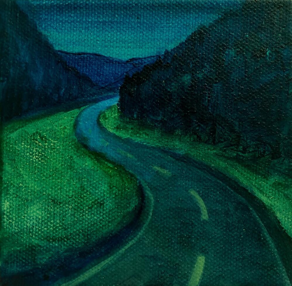 "Parkway ride " by Michelle Walker Railey