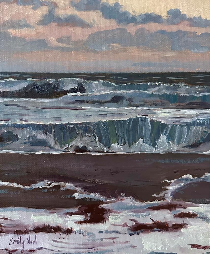 "December’s Ocean" by Emily Neel