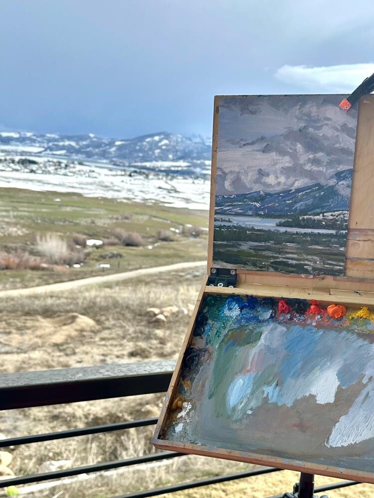 "Snow Clouds" by Emily Neel