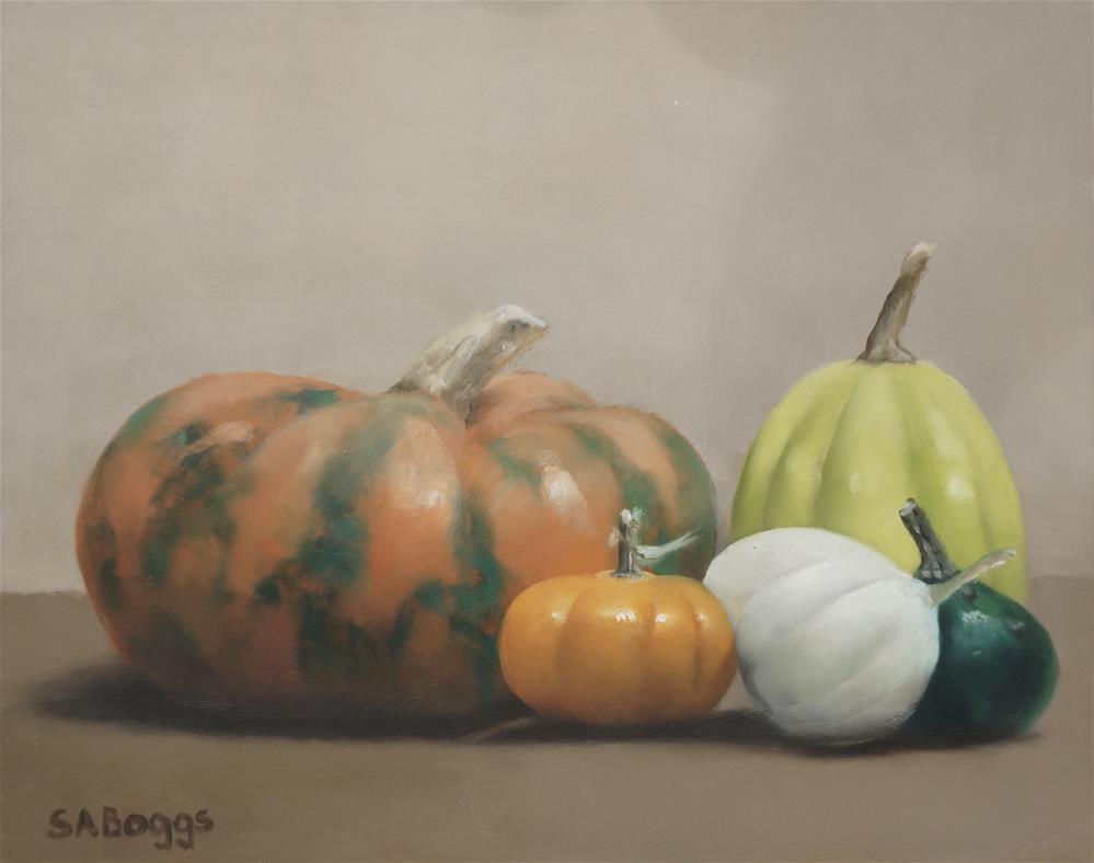 "Cinderella Pumpkin And Squash" by Steven Allen Boggs