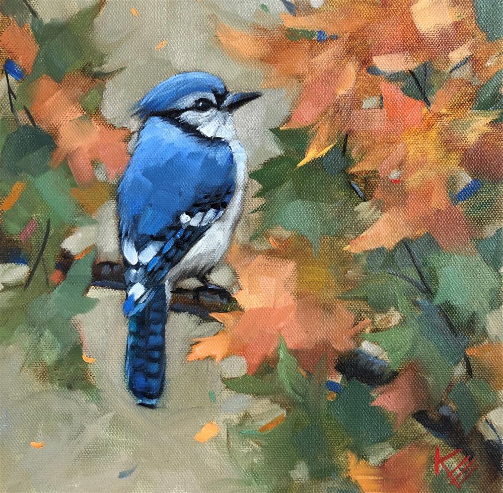 "Blue Jay Beauty" by Krista Eaton