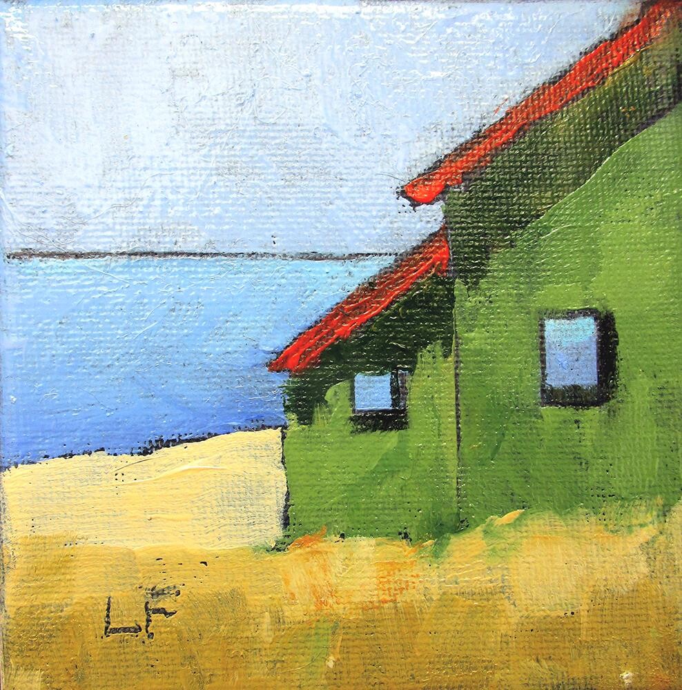 "Miniature NORTH COAST COTTAGE Lynne..." by lynne french