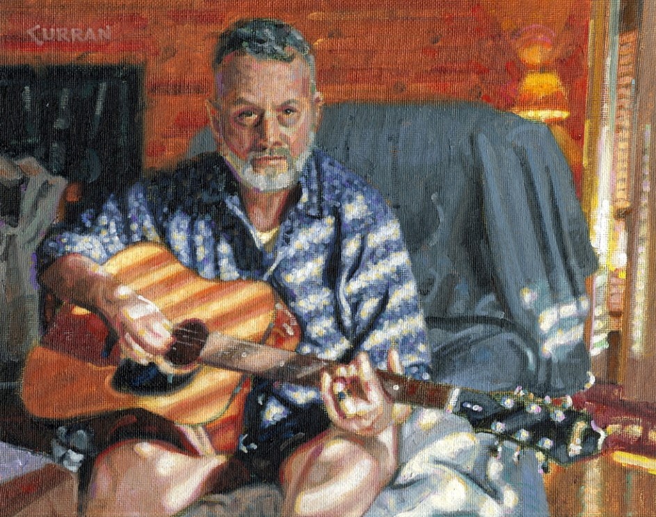 "Guitar Man" by Donald Curran