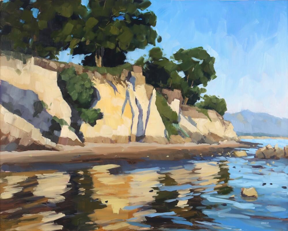 "Beach Reflections" by Sharon Schock