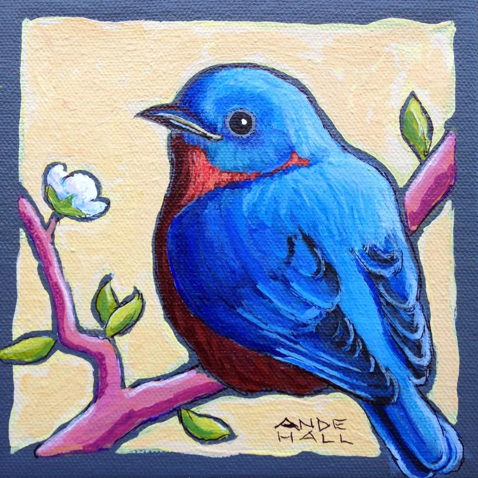 "Eastern Bluebird" by Ande Hall