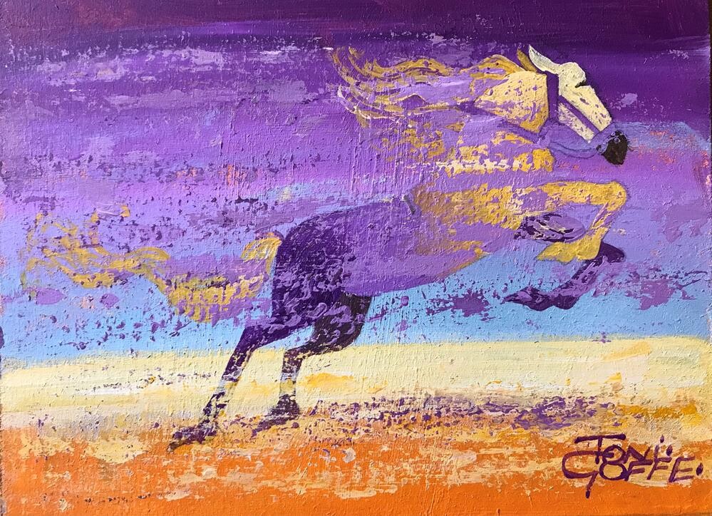 "Stormy Stallion" by Toni Goffe