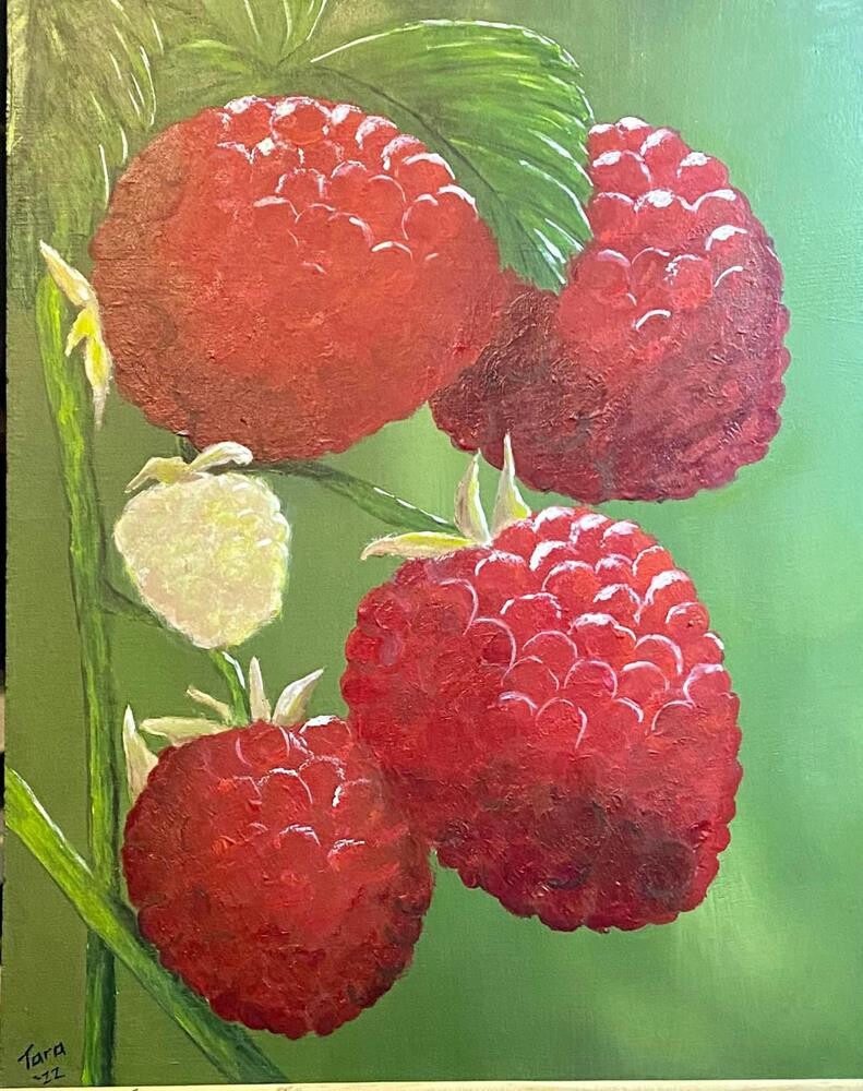 "Raspberries" by Tara Doucette