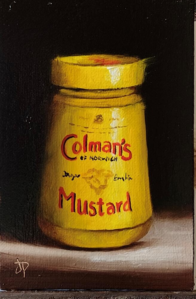 "Mini mustard #2" by Jane Palmer