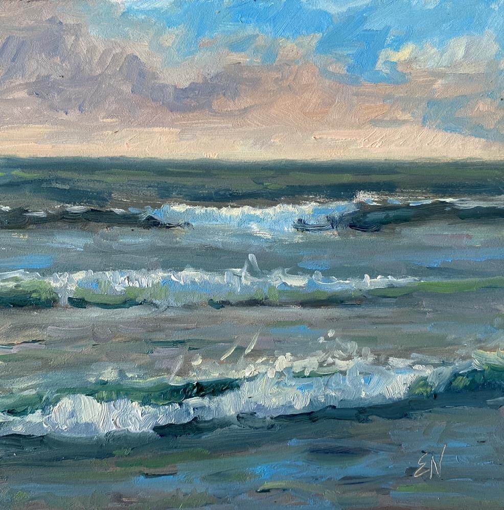 "November Morning by the Sea" by Emily Neel