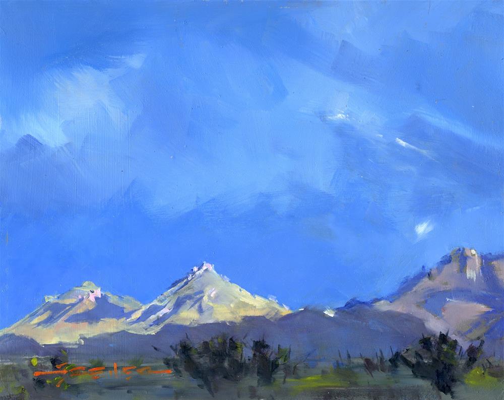 "No. 341 - Big Sky over Panther Peak" by Kent Brewer