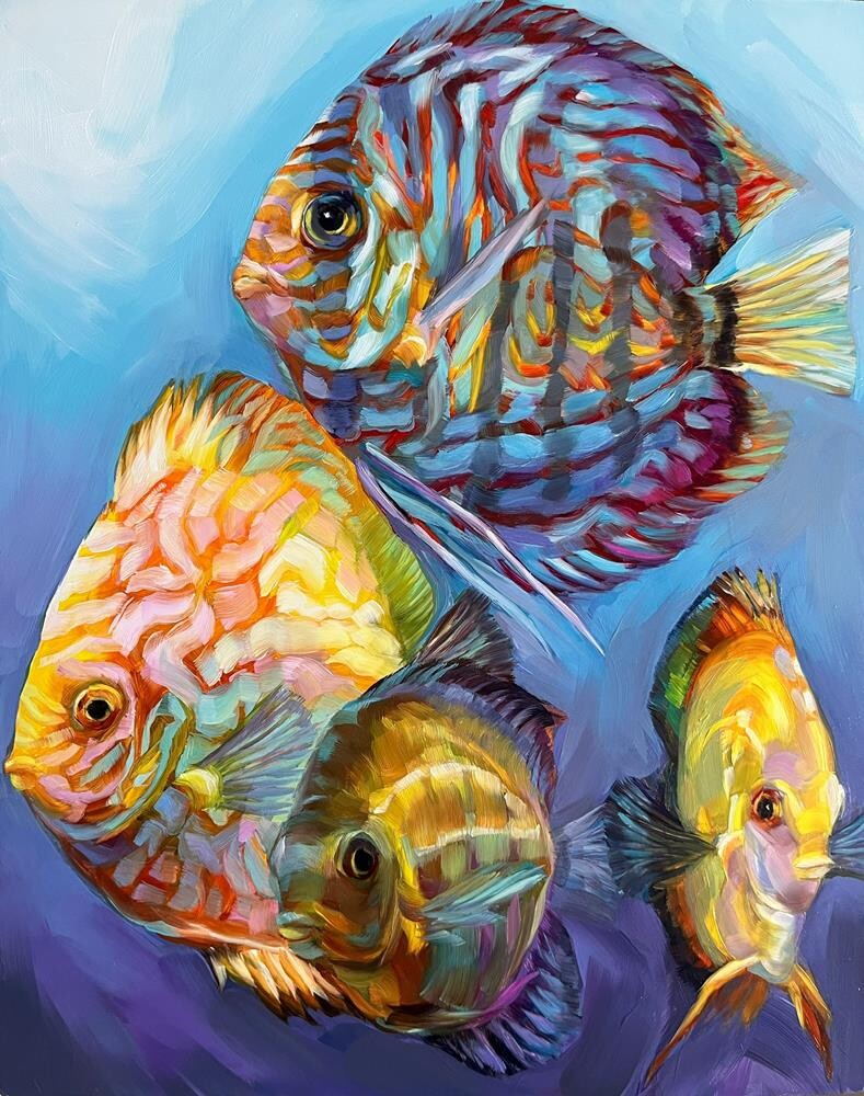 "Discus Fish 2" by Holly Storlie