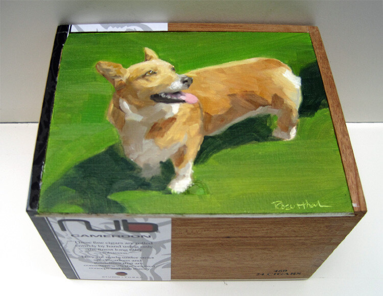 "Corgi Memory Box " by Robin Rosenthal