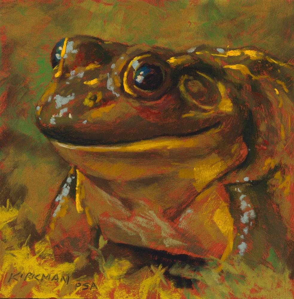 "Happy Toad" by Rita Kirkman