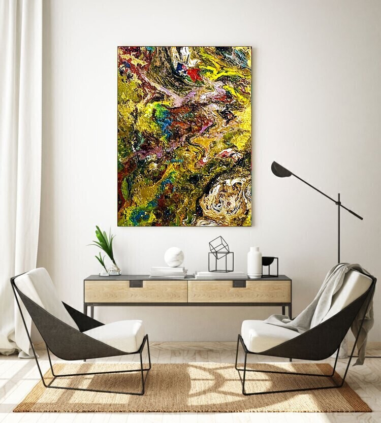 "Elegant Abstract Modern ART by Vale..." by Valentina Averina