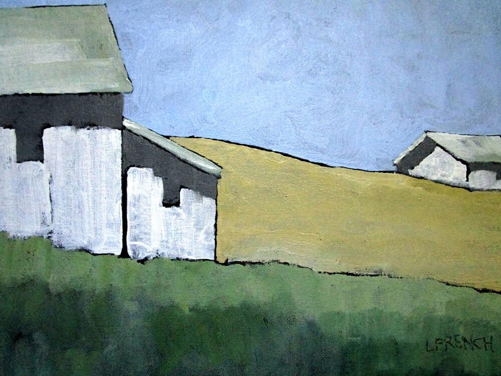 "PESCADERO FARM BARNS California Lyn..." by lynne french