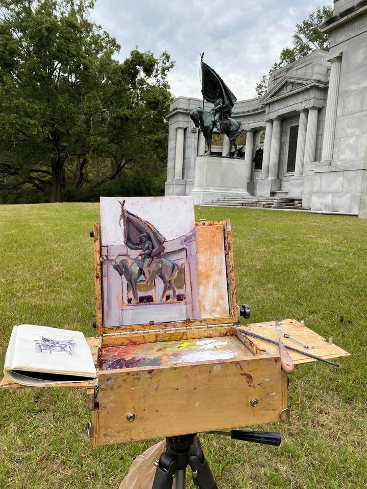 "Iowa Monument Vicksburg National Mi..." by Margaret Mayer