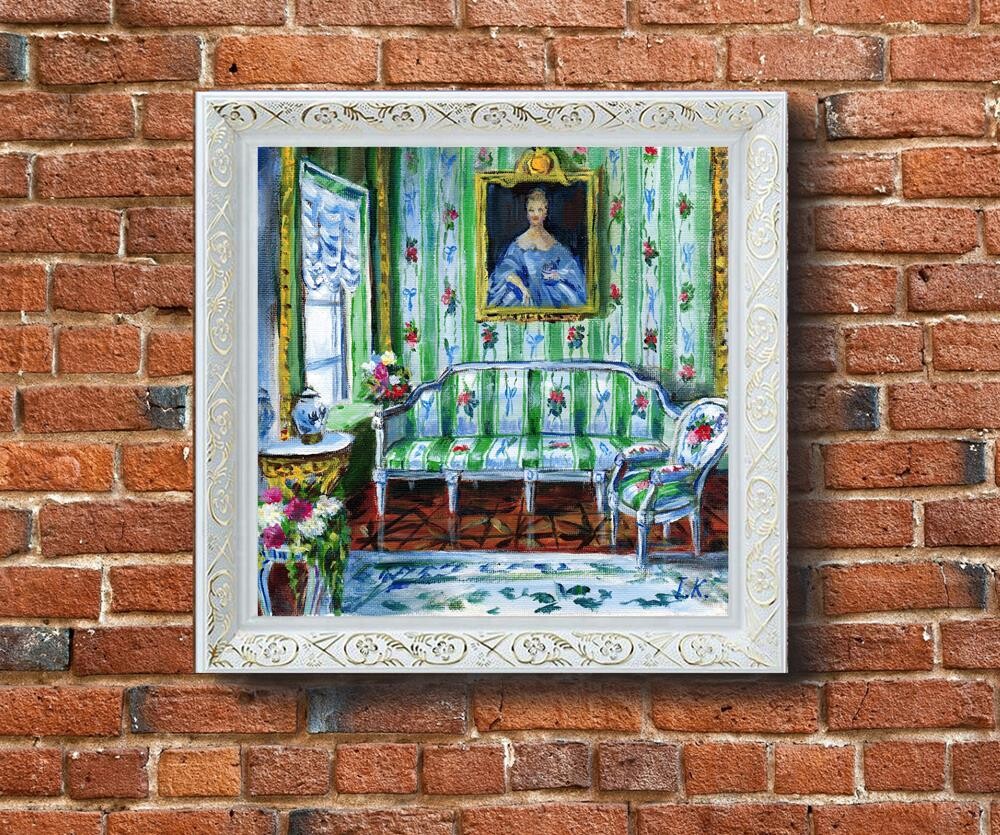 "Green living room" by Ilona Kalenich