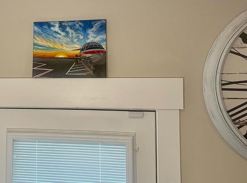 "American Sunset" by Maria Mitchell