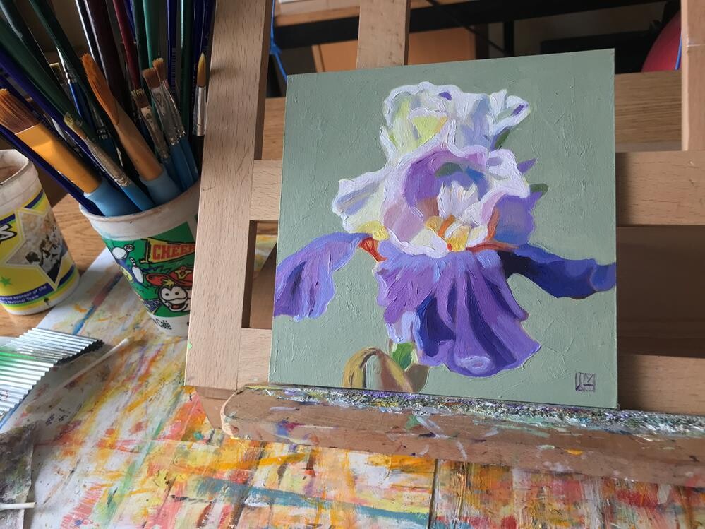 "Iris Flame" by Tracy Hurley