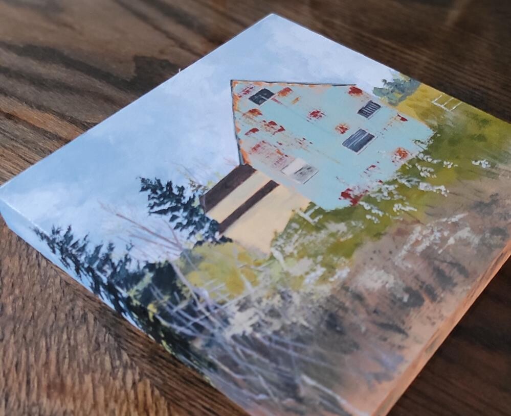 "Salt Marsh Barn" by Andrea Landry