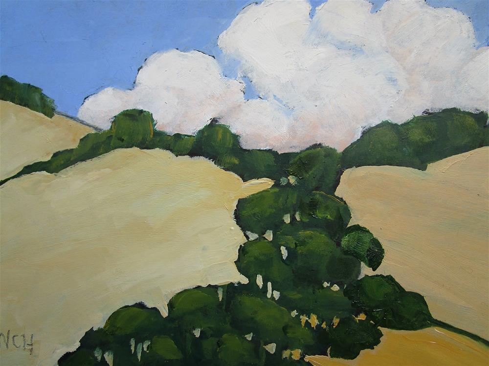 "CALIFORNIA HILLS Calabasas Oak Tree..." by lynne french