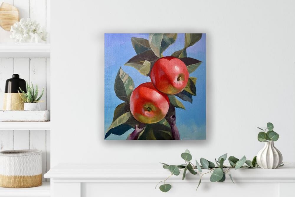 "The temptation." by Maria Nikitina