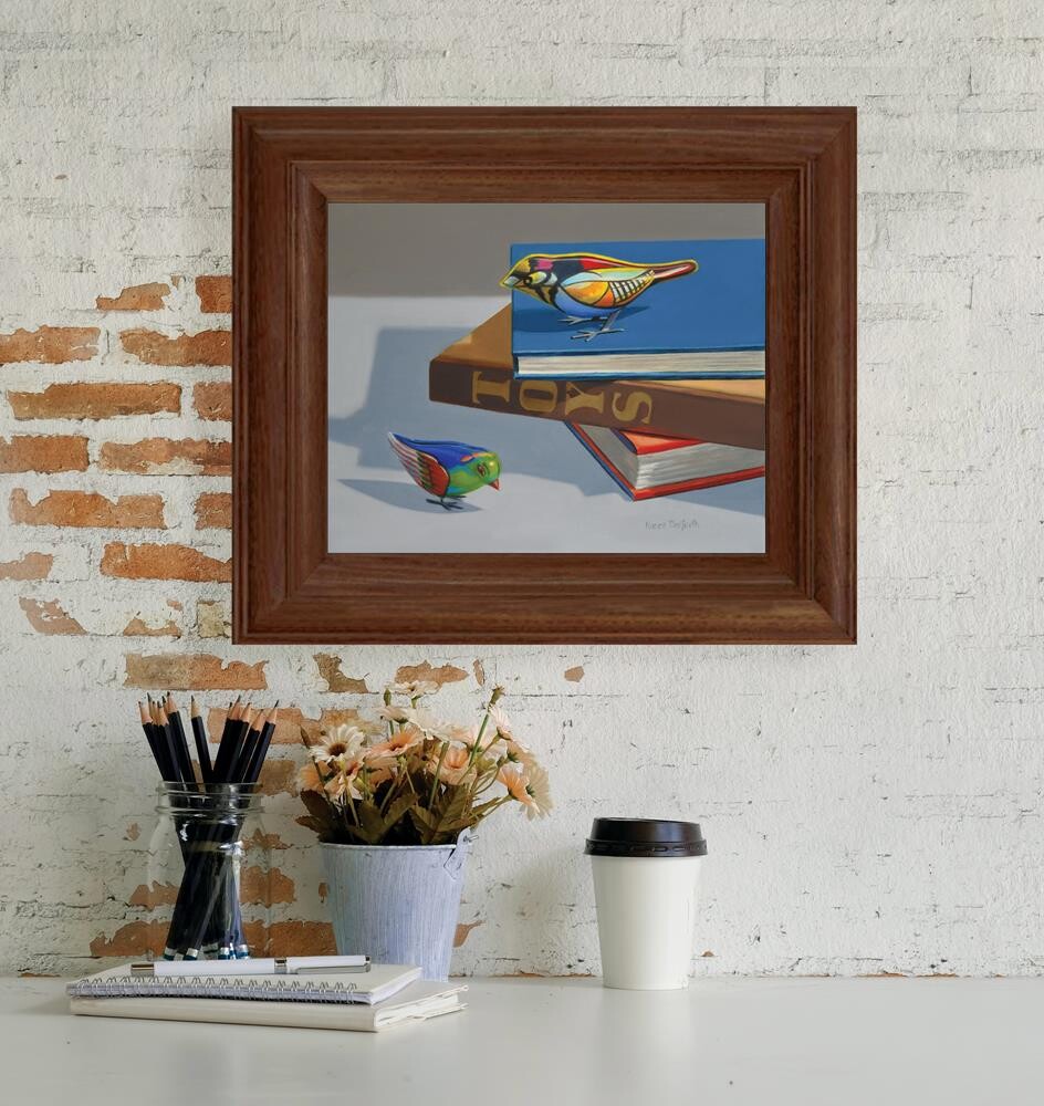 "Two Birds with Books" by Nance Danforth