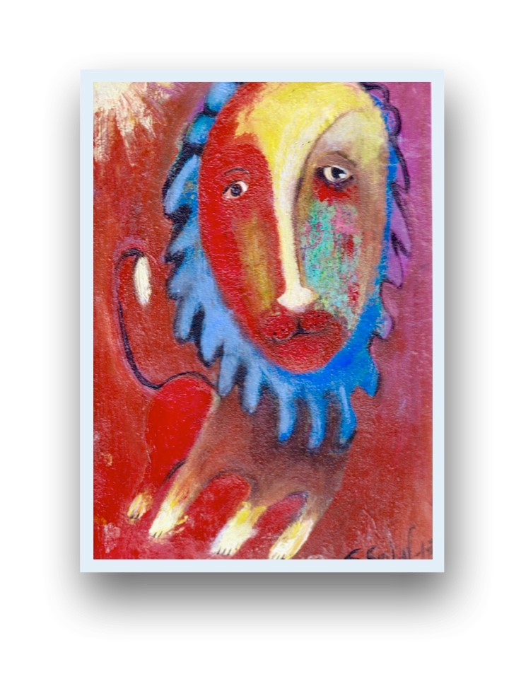 "Positive Lion" by Lana Sevin