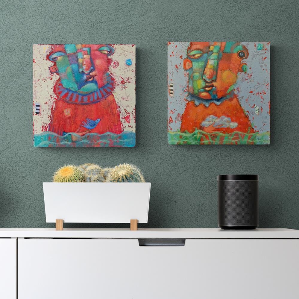 "Simon felt that flipping the bird w..." by Brenda York