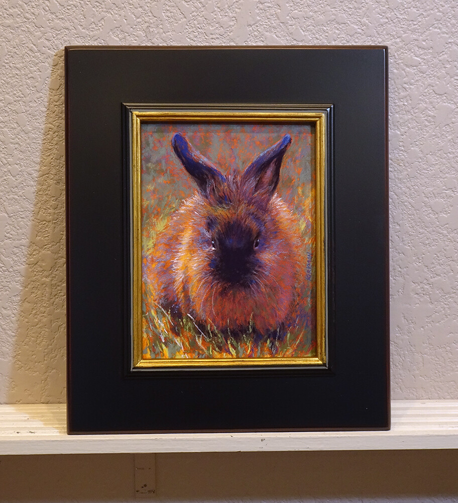 "Betty Bunny - Painting 7 of 21" by Rita Kirkman