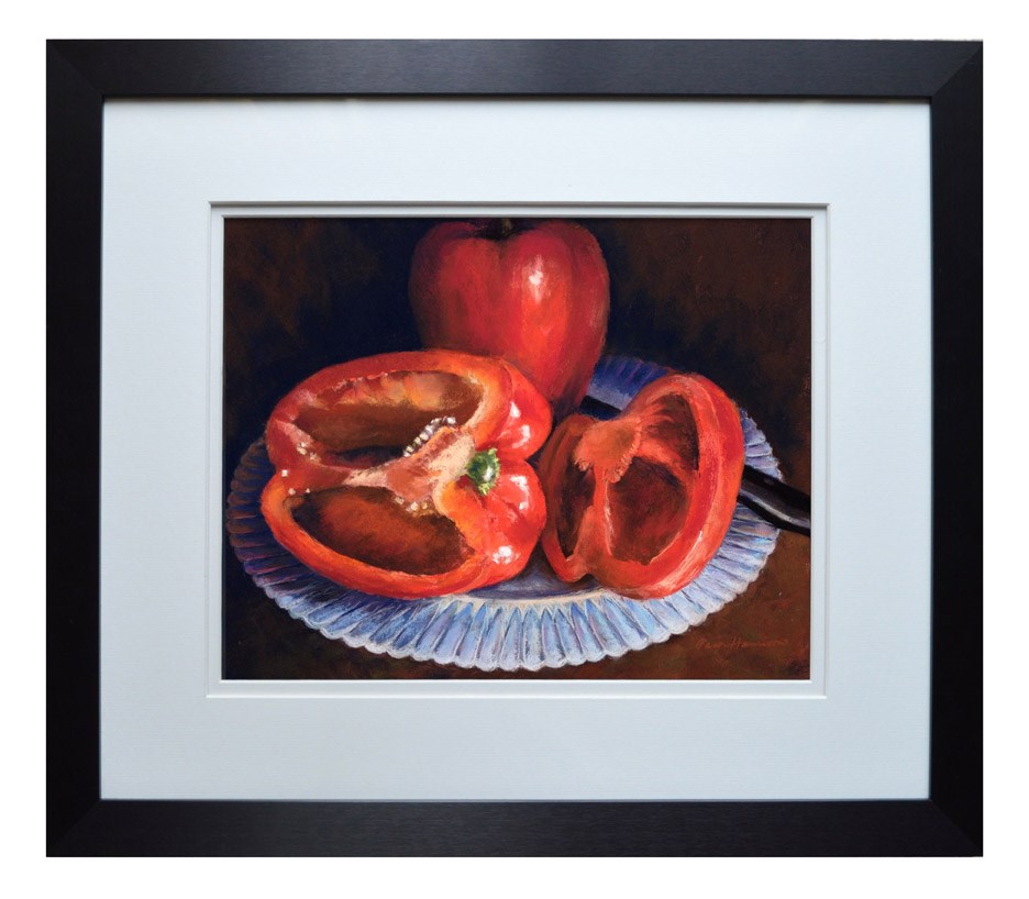 "Red Peppers" by Pamela Hamilton