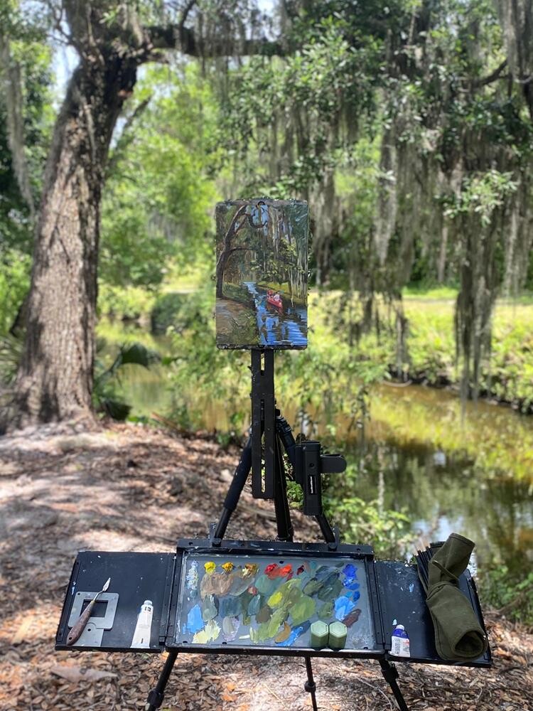 "Crane Creek Kayakers" by Emily Neel