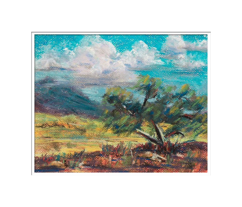 "Plein Air Study Valley Overlook" by Ursula Schneider