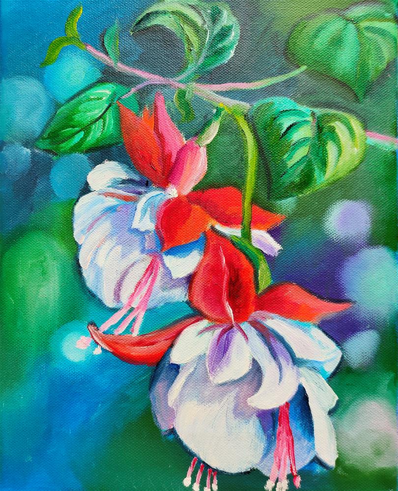 "Fuchsia Flower" by Irina Churina