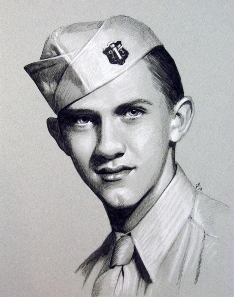 "A Pencil Portrait" by Rita Kirkman