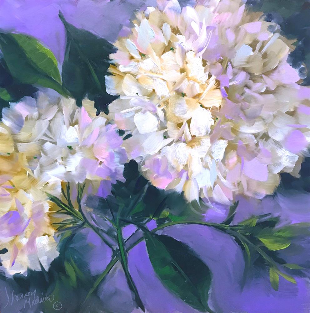 "Painted Live - Wishful Thinking Whi..." by Nancy Medina