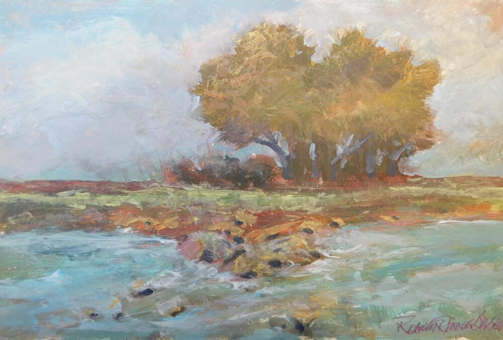 "By The Stream" by Robert Riddle Baker