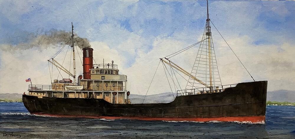 "Tramp Steamer" by David Young
