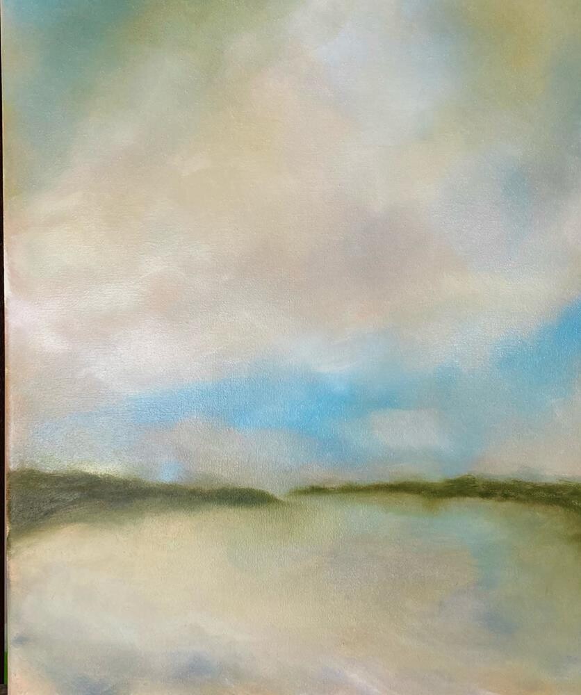 "Watch the river flow " by Kevin Knowles