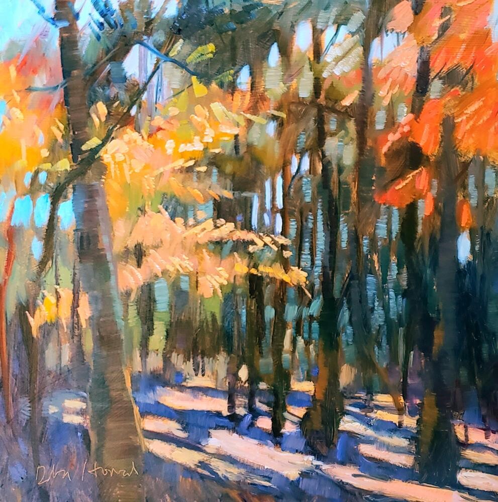 "A Walk in the Autumn Wood " by Debra Howard