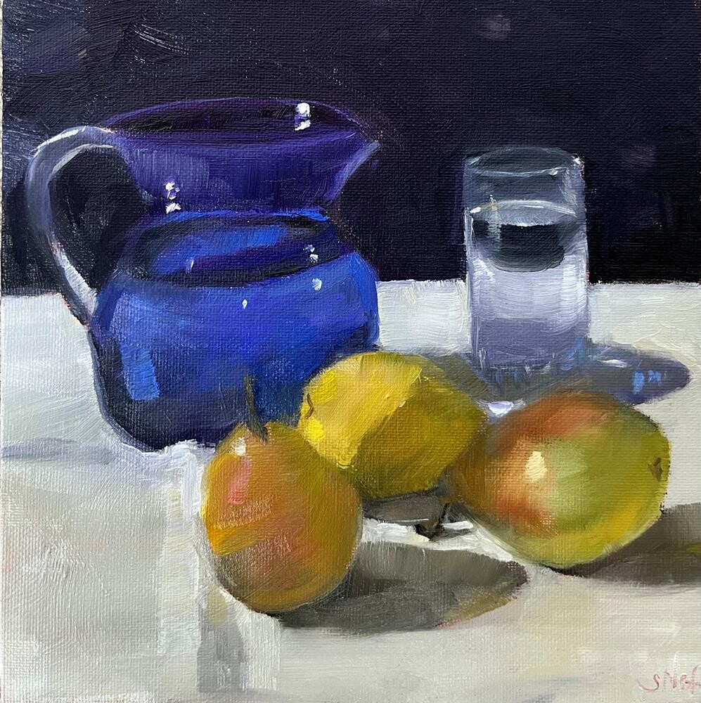 "Cobalt Pitcher" by Susan Neff